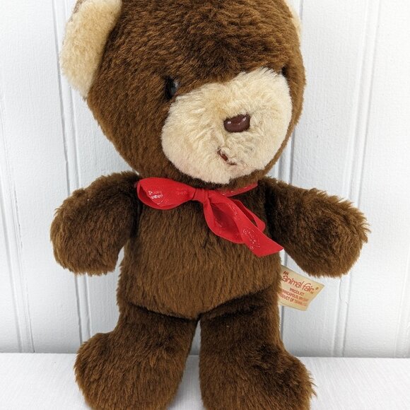 Animal Fair | Toys | Vintage Animal Fair Brown Teddy Bear Plush 9 ...